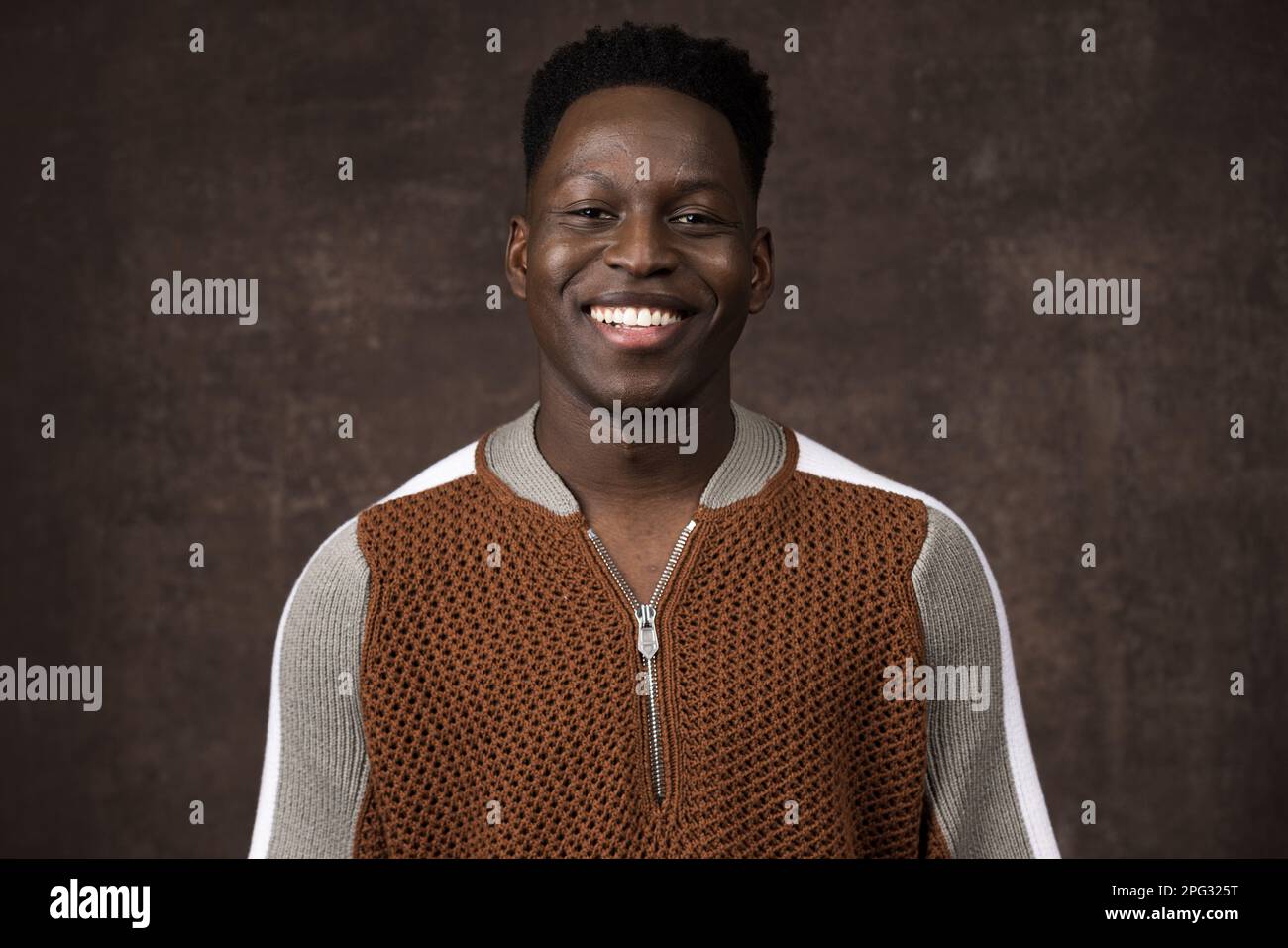 Toheeb Jimoh, a member of the cast of "Ted Lasso," poses for a portrait ...