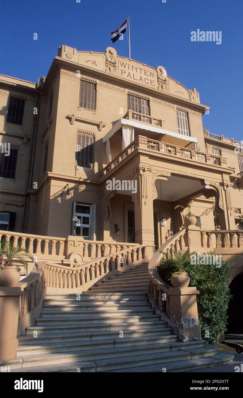 The winter palace (colonial hotel), Luxor, Egypt Stock Photo - Alamy