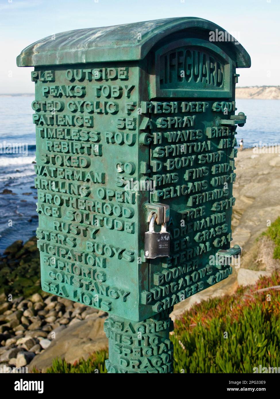 Lifeguard box hi-res stock photography and images - Alamy