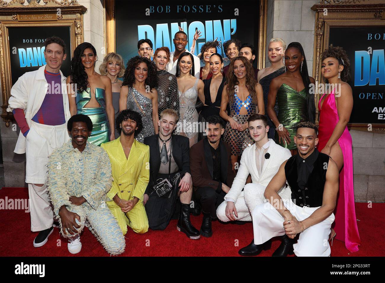 New York, NY, USA. 19th Mar, 2023. Cast in attendance for BOB FOSSE'S ...