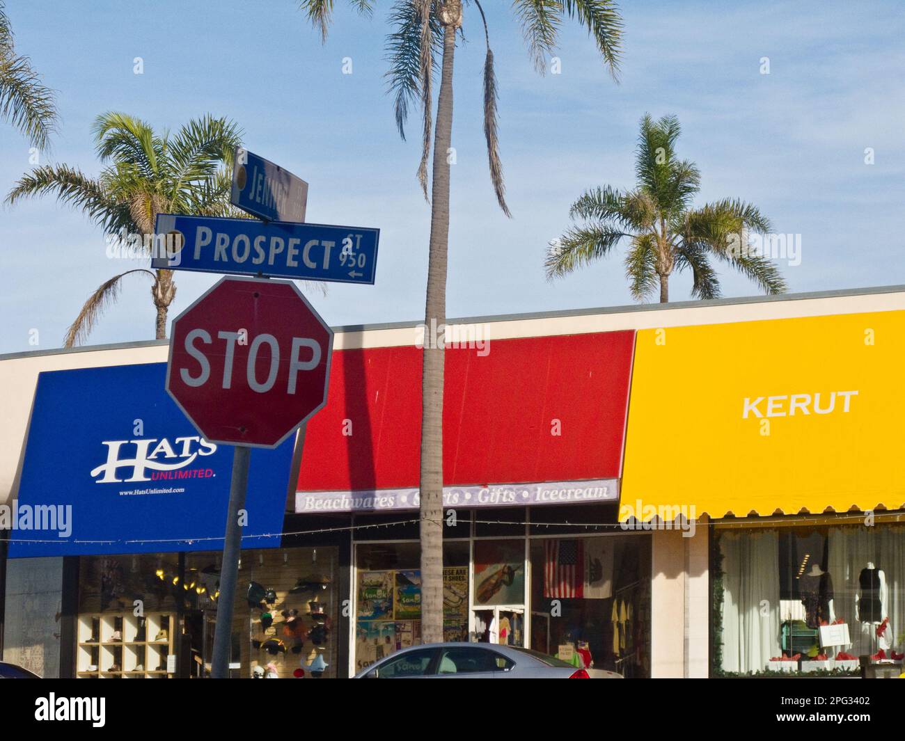 Prospect St, La Jolla Stock Photo - Alamy