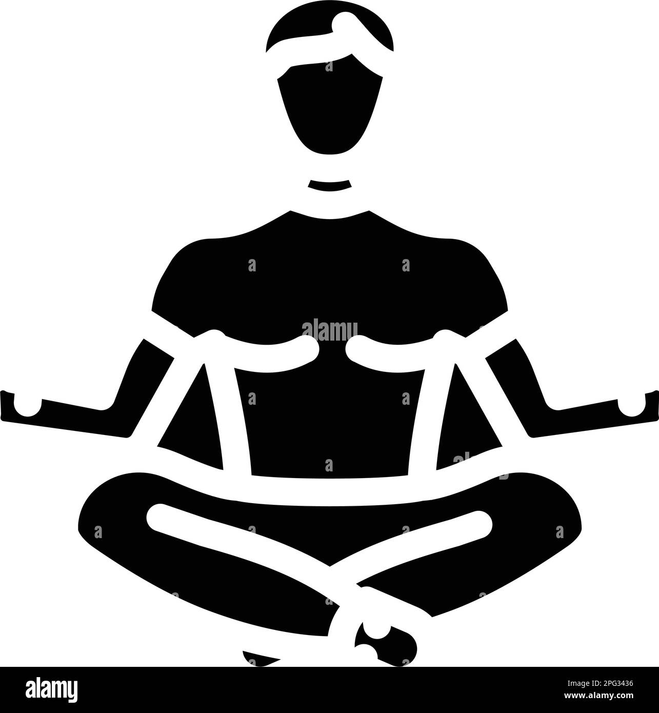 Mindfulness practice Black and White Stock Photos & Images - Alamy