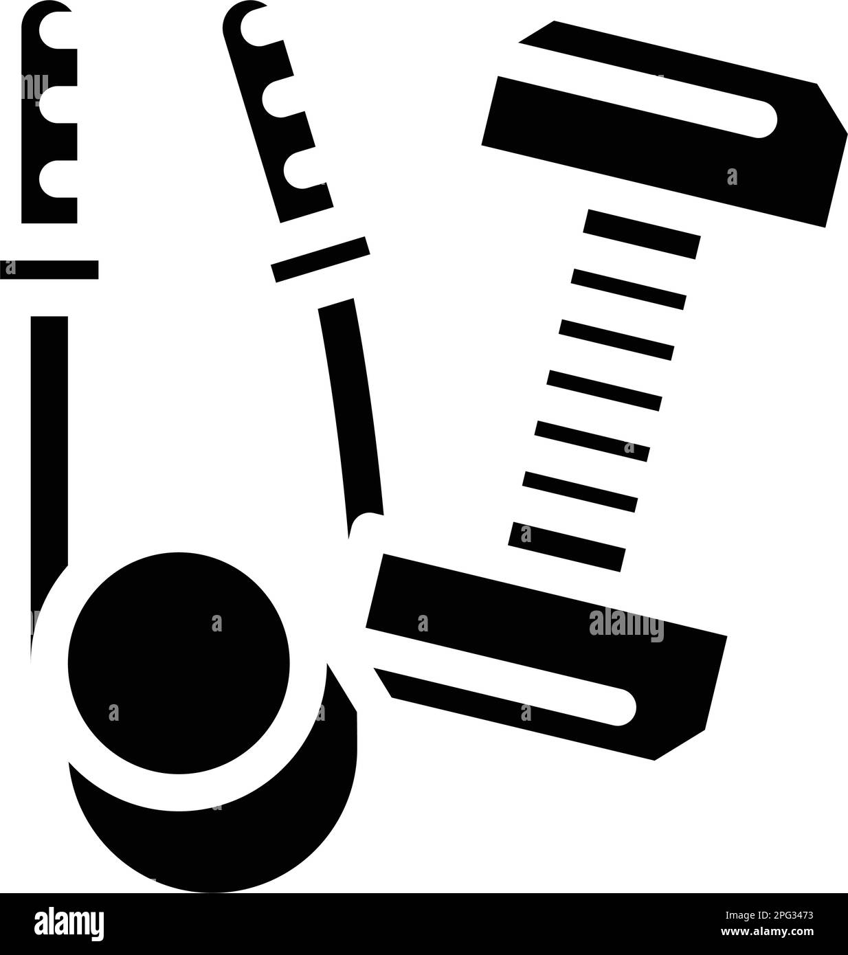 physical activity headache treatment glyph icon vector illustration ...