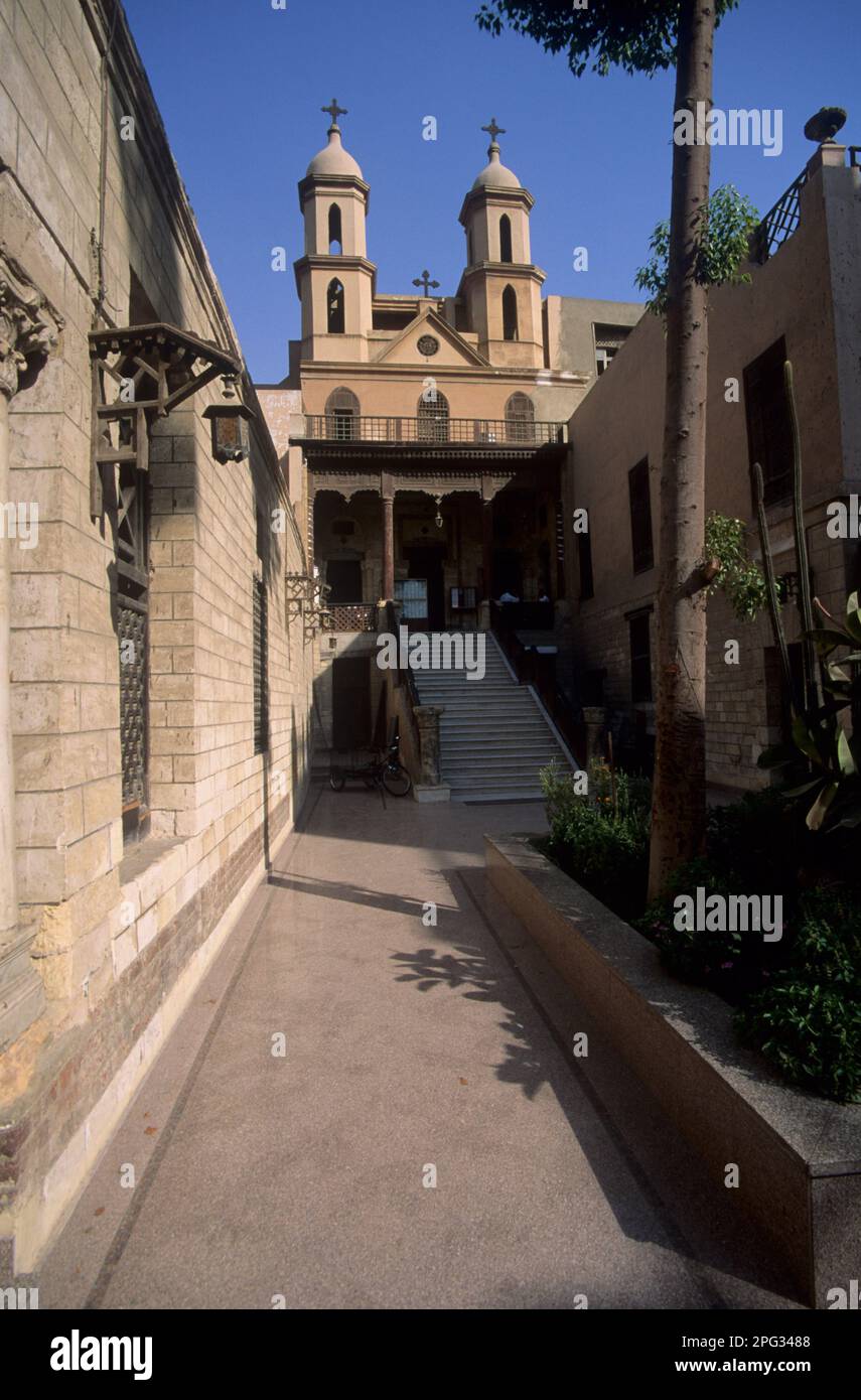Egypt, Cairo, old (Coptic Christian) church, Cairo Stock Photo - Alamy