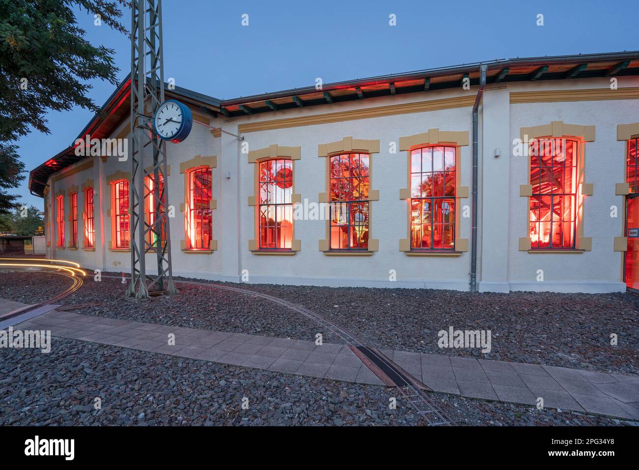 The Lokwelt in Freilassing, a museum for the railway in the former ...
