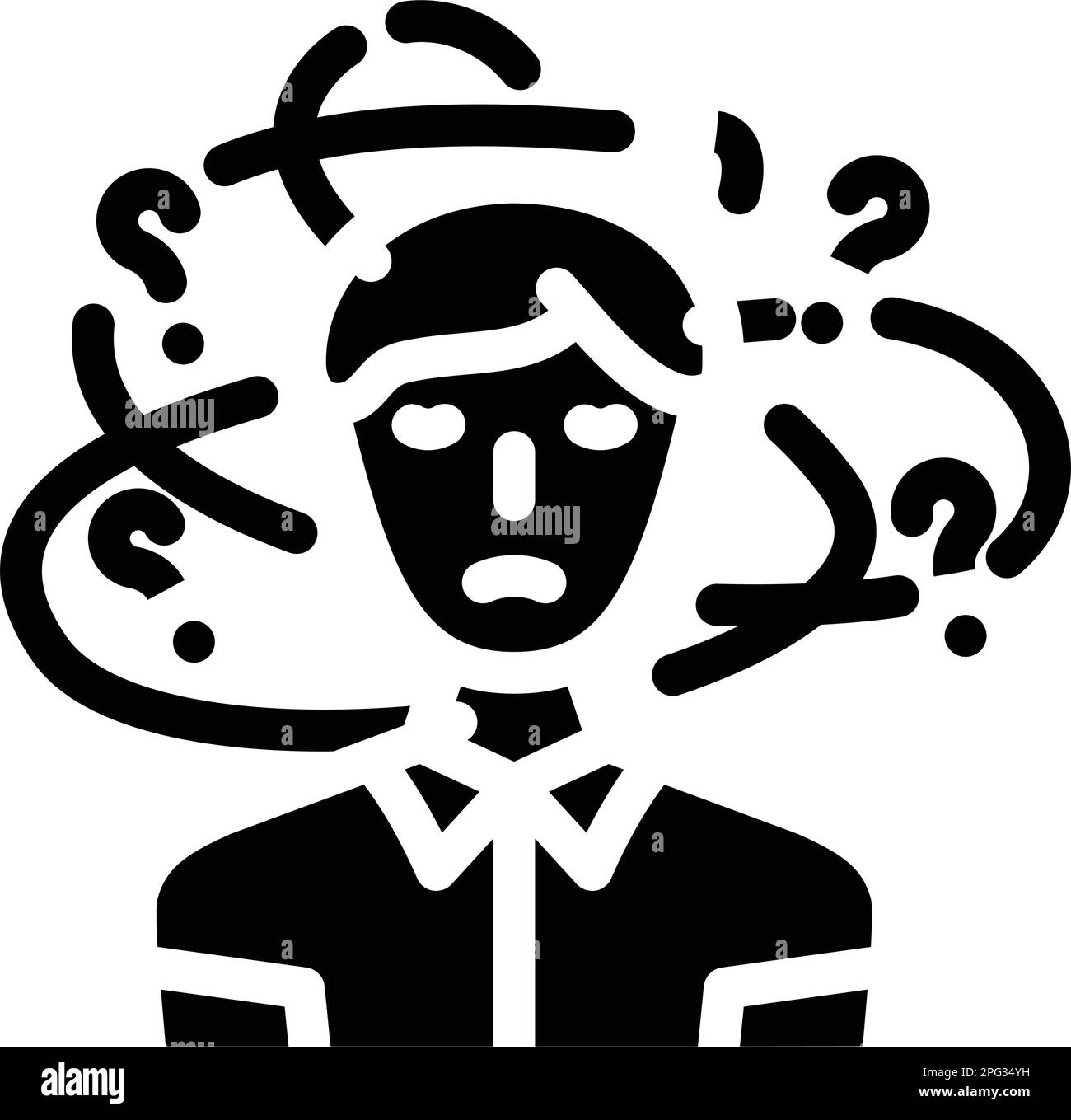 Frustrated Person Icon