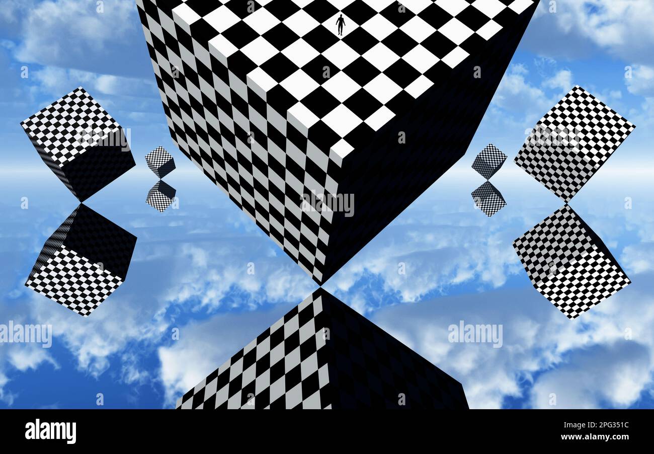 6 square faces hi-res stock photography and images - Alamy