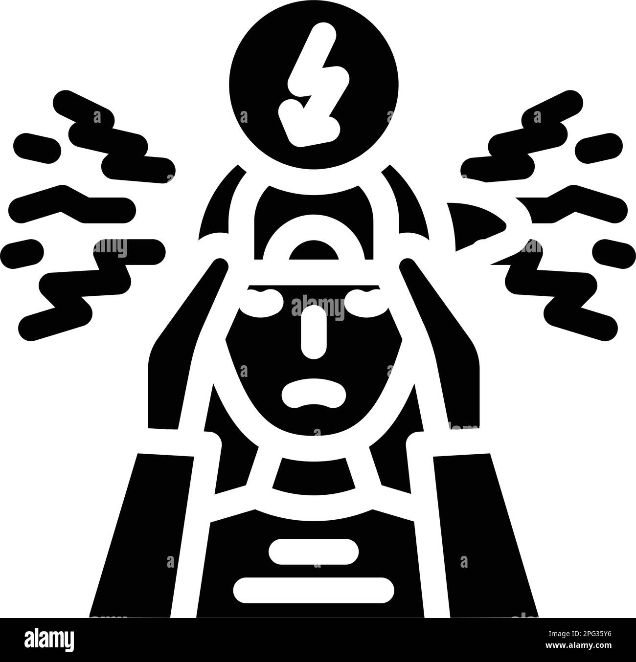 Nervous kid Black and White Stock Photos & Images - Alamy