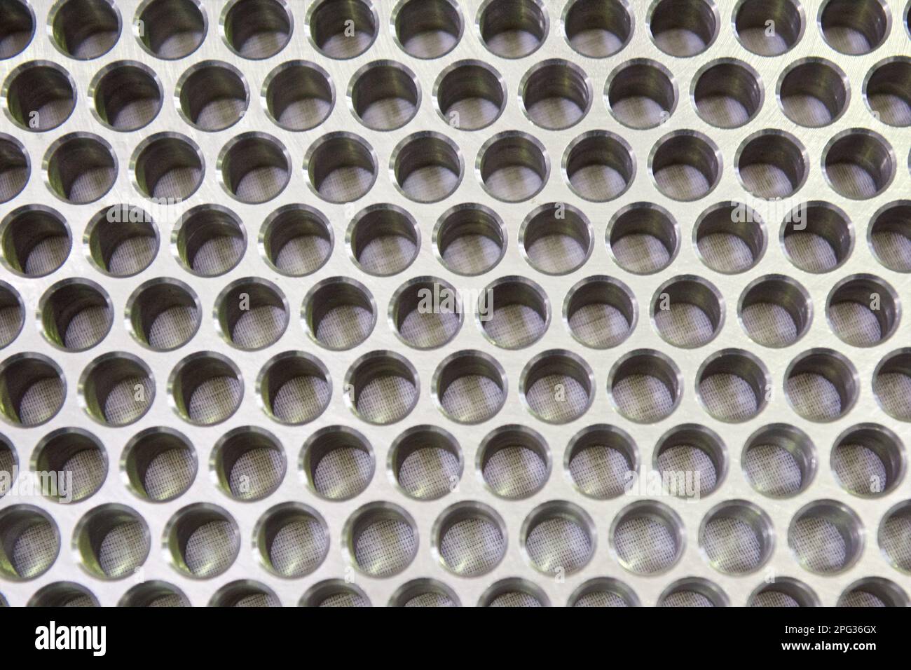 metallic abstract background of gray color, detail for nuclear fuel ...
