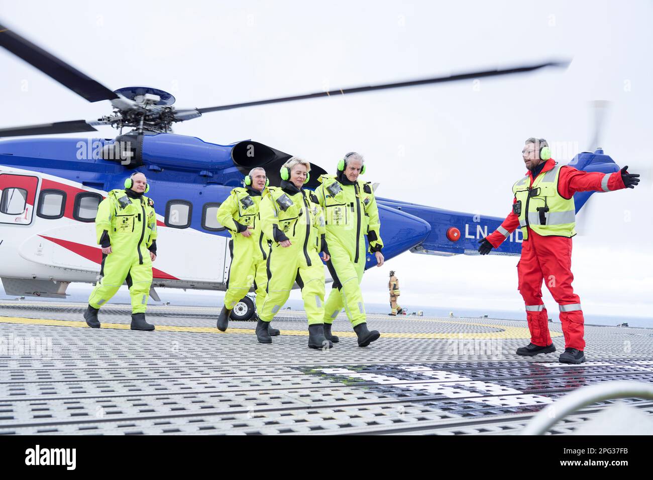 Trollfield 20230317.Prime Minister Jonas Gahr Støre d.h. European ...