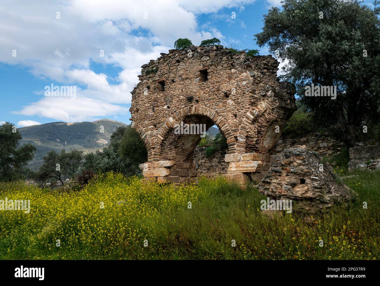 Nysa Ancient City history BC. It is based on the 3rd century. It was ...