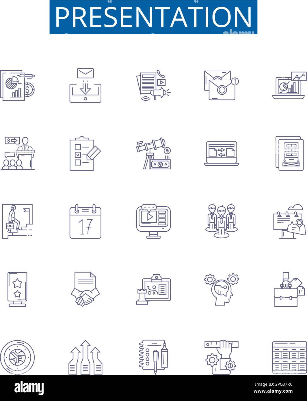 Expo slideshow Stock Vector Images - Alamy