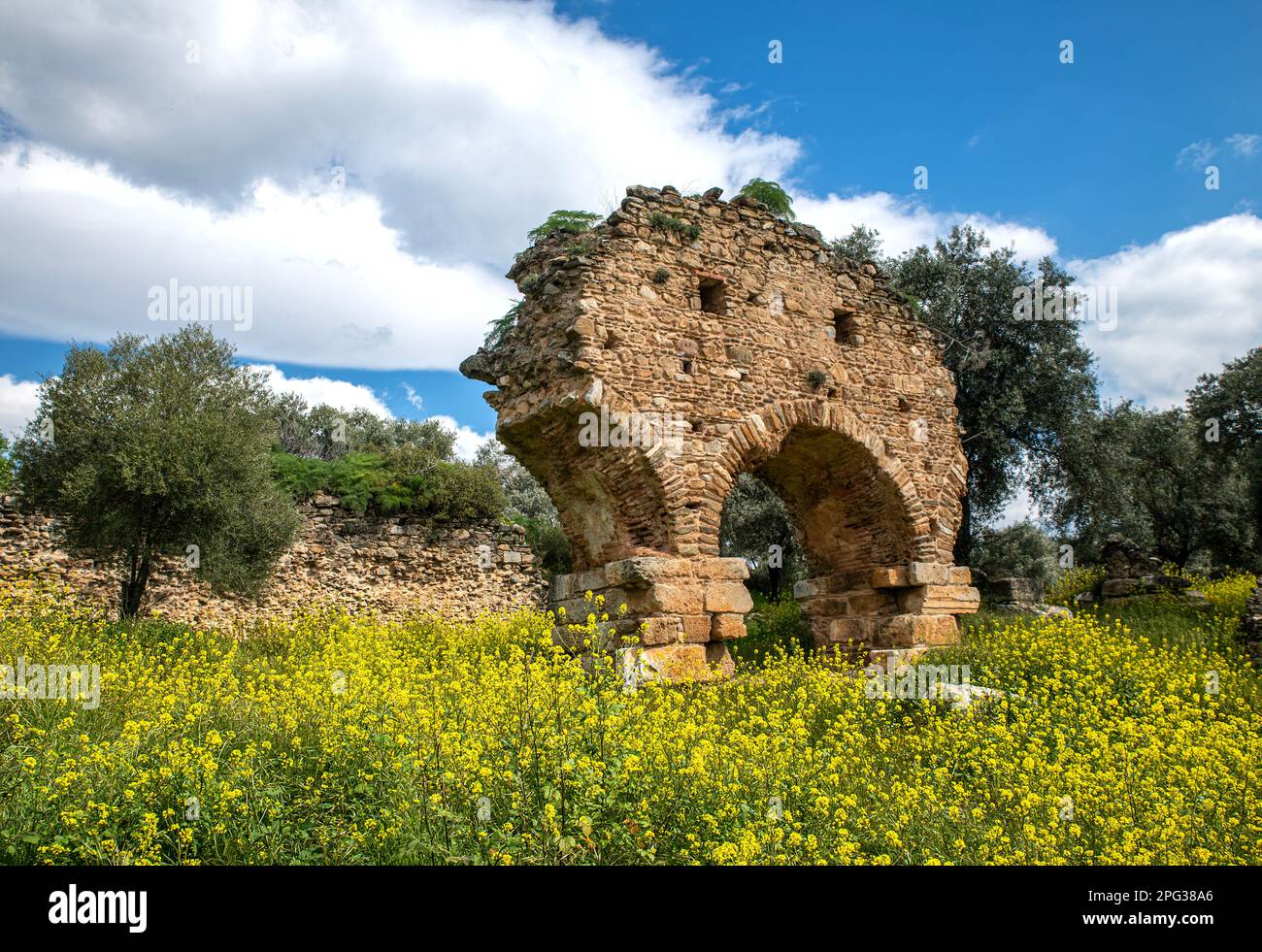 Nysa Ancient City history BC. It is based on the 3rd century. It was ...