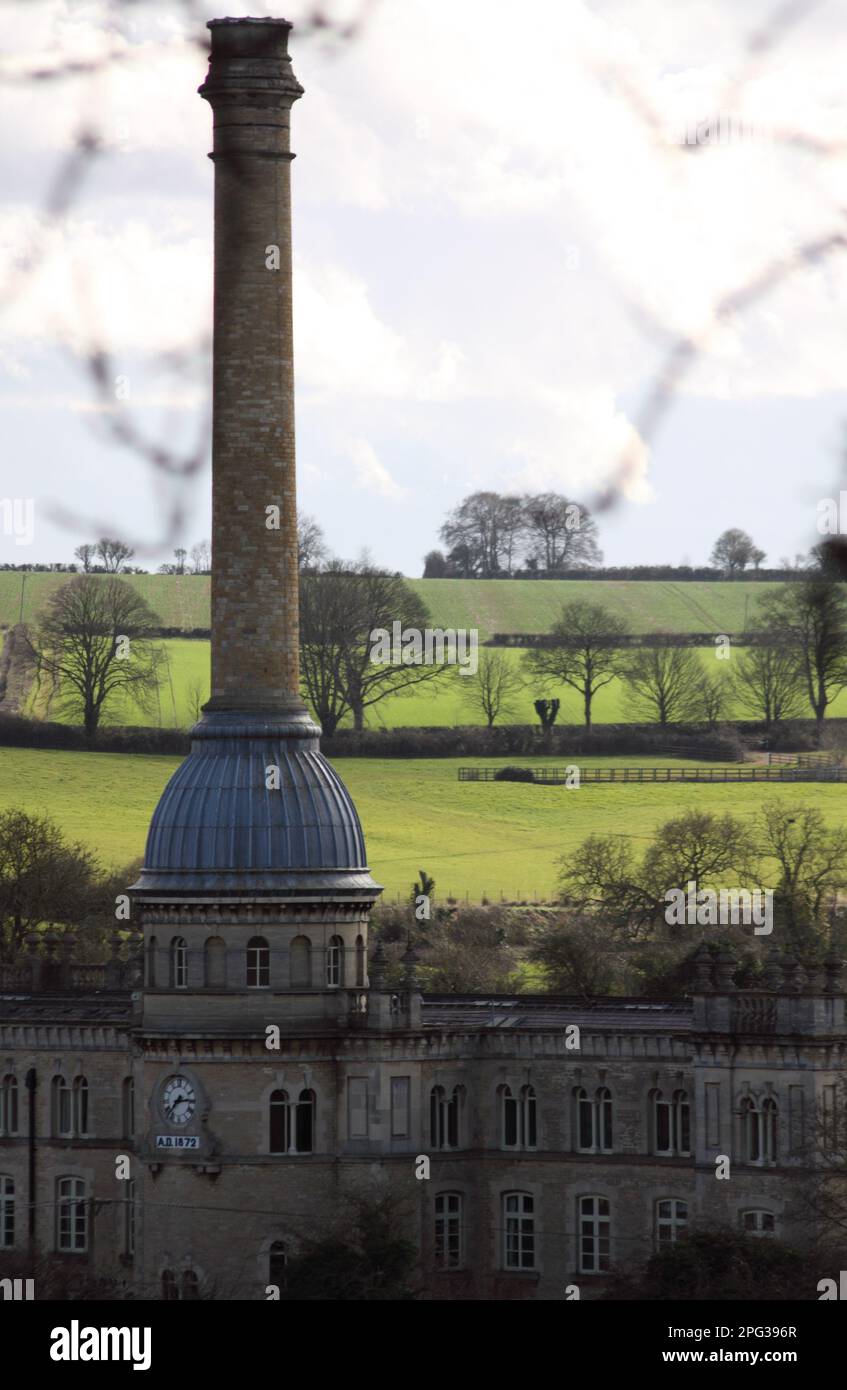 Bliss Tweed Mill in the Cotswolds Chipping Norton Oxfordshire England ...