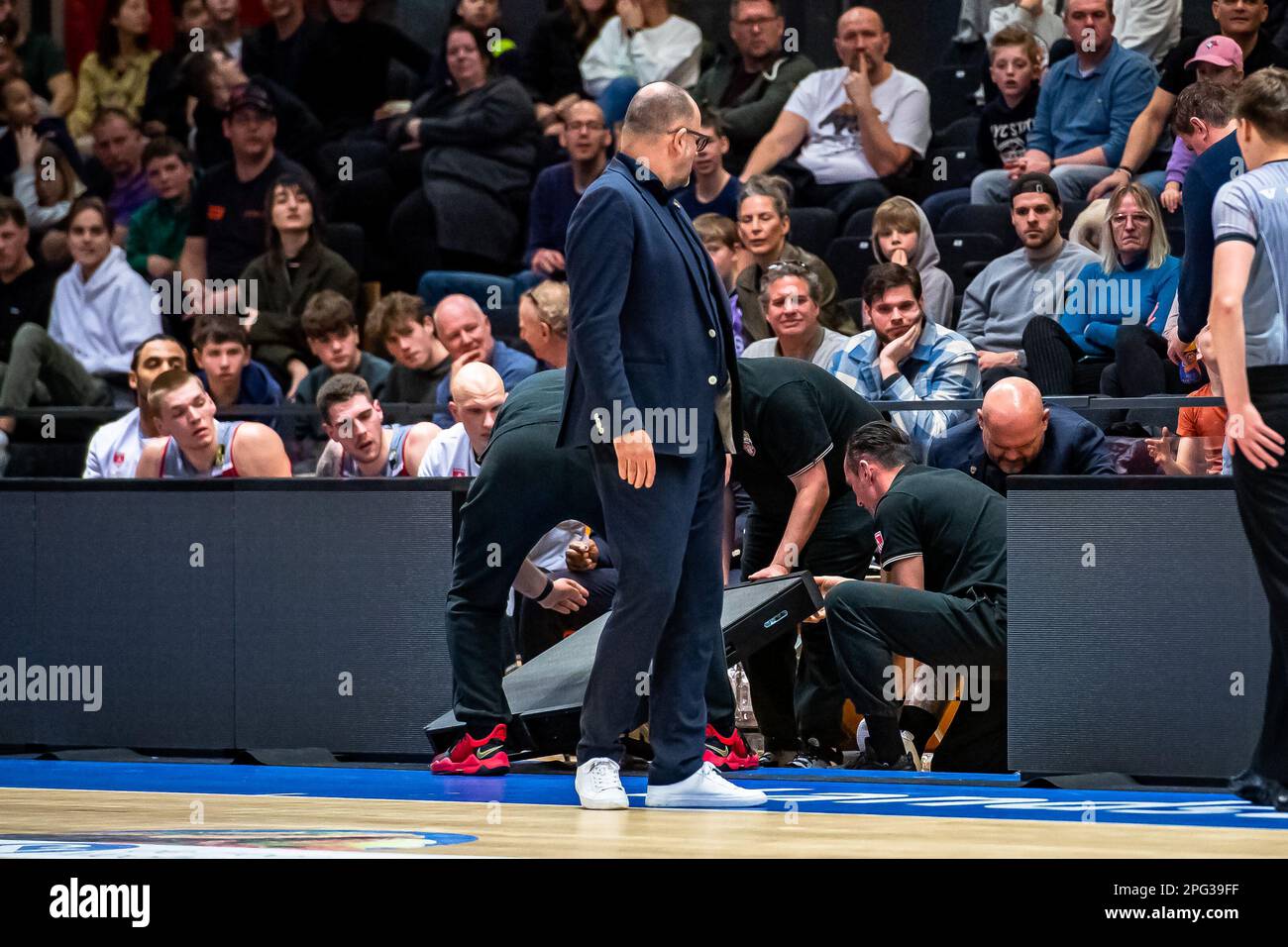 ZWOLLE, NETHERLANDS - MARCH 19: Head Coach Ivica Skelin of Telenet ...
