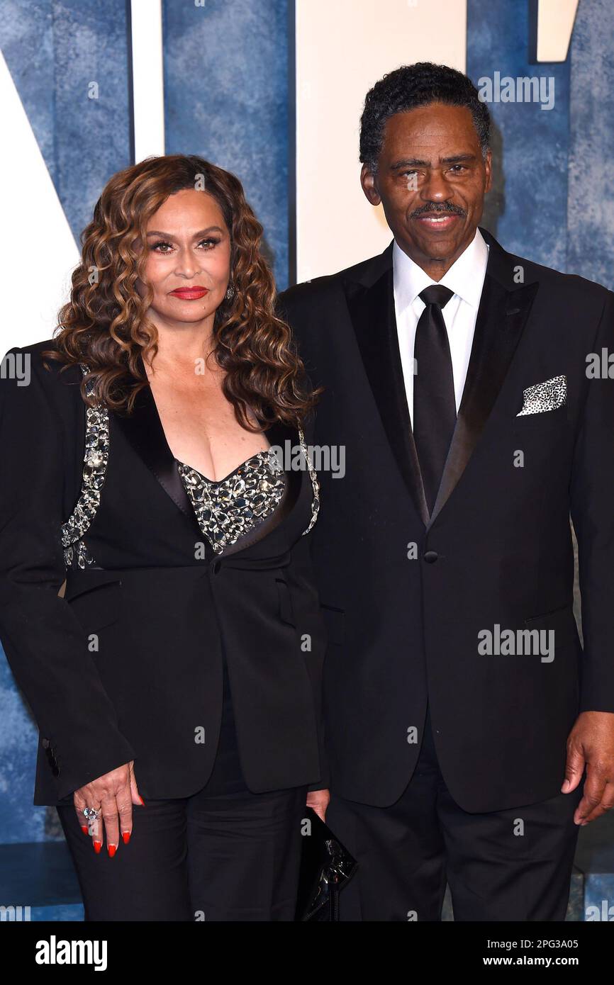 Los Angeles, CA. 12th Mar, 2023. Tina Knowles Lawson, Richard Lawson at ...