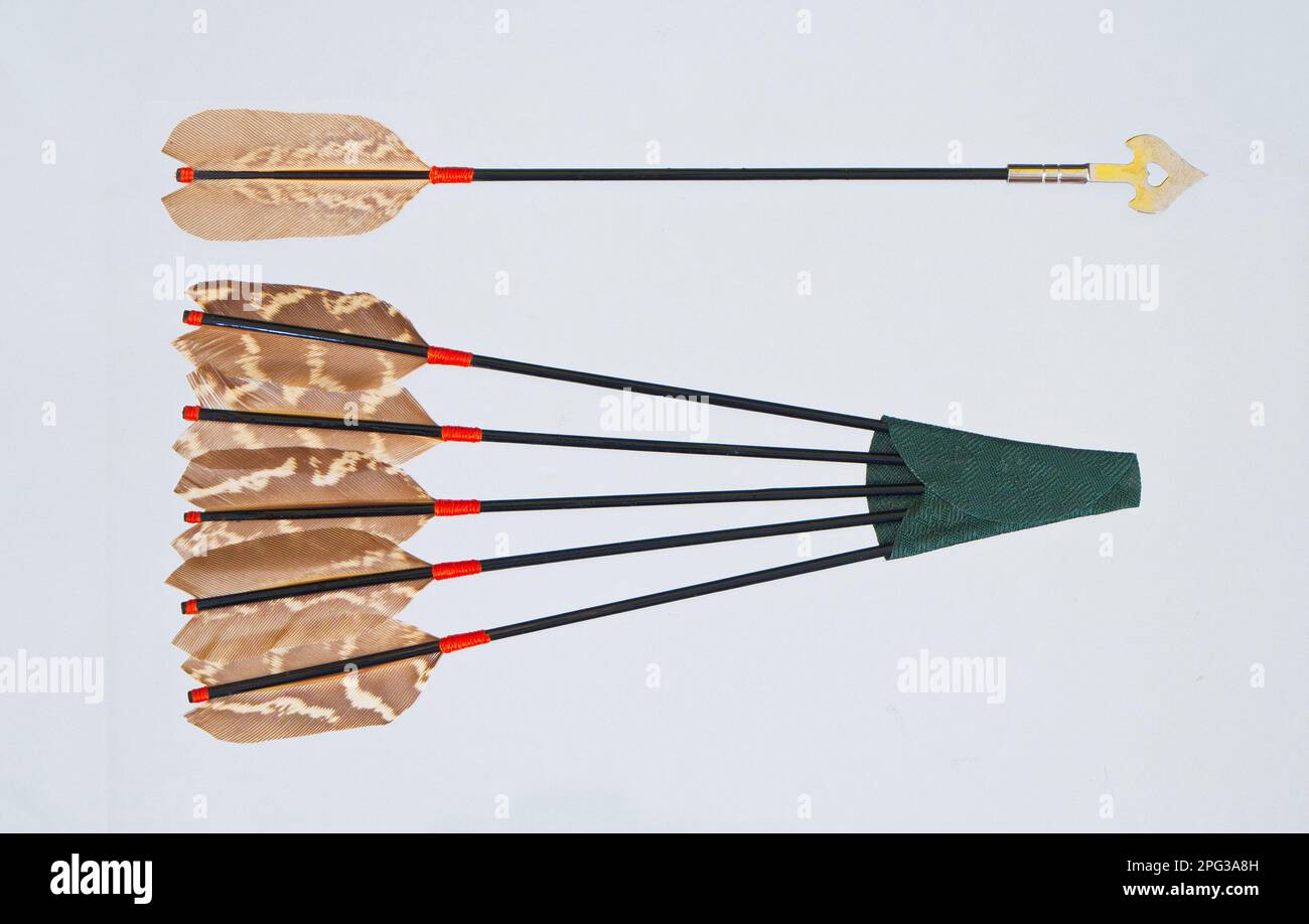 old style arrow / Japanese style arrow set Stock Photo - Alamy