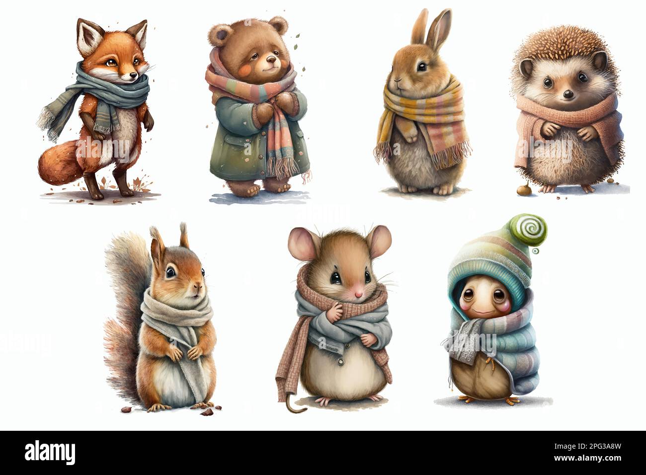 Hedgehog in leaves Cut Out Stock Images & Pictures - Alamy