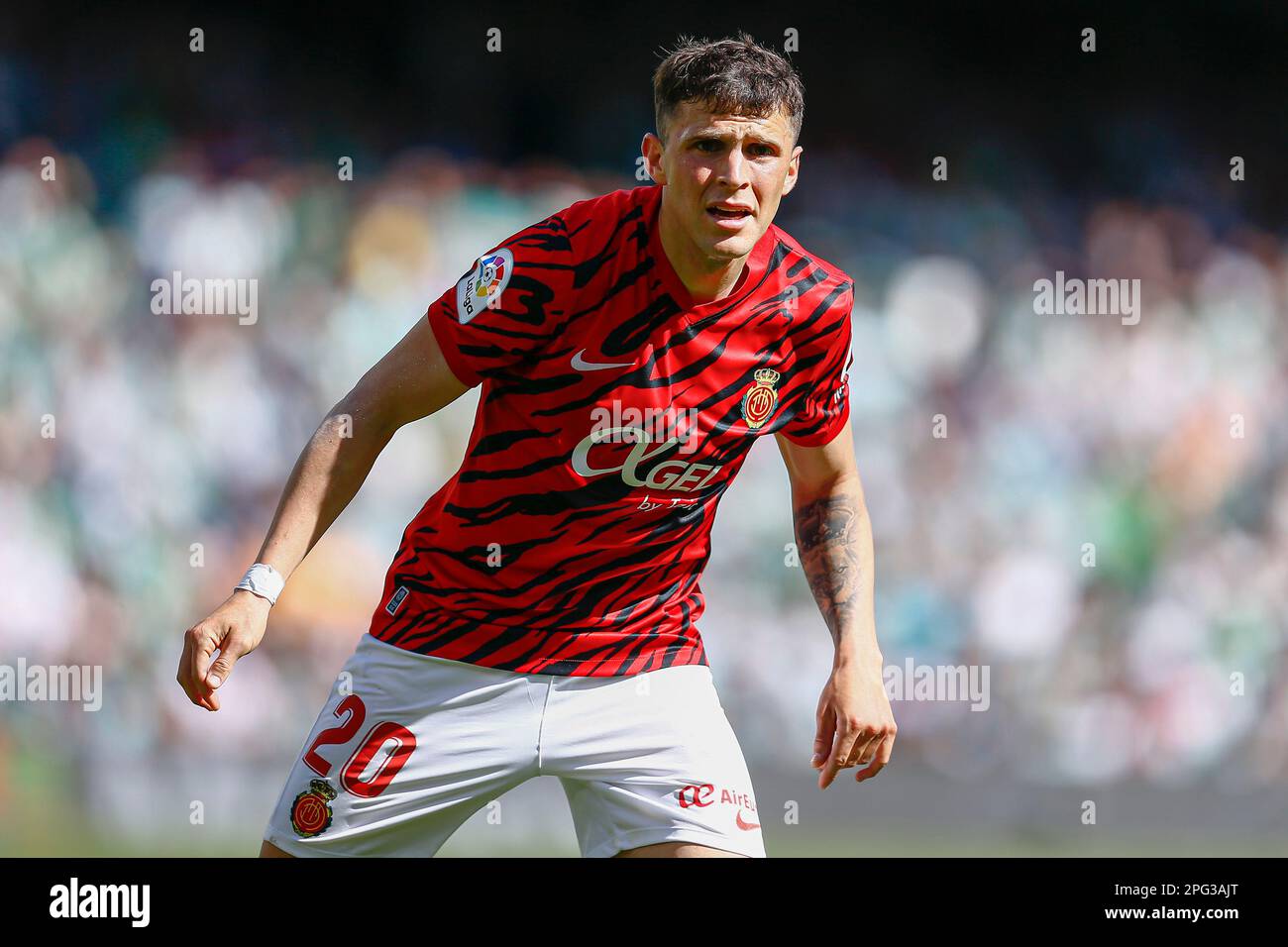 Giovanni Gonzalez of RCD Mallorca during the La Liga match between Real ...