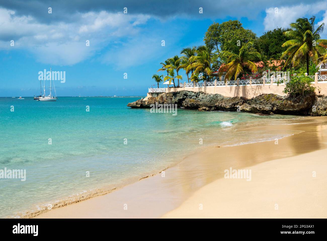 Crown Point Beach, Tobago,Republic of Trinidad and Tobago, Southern ...
