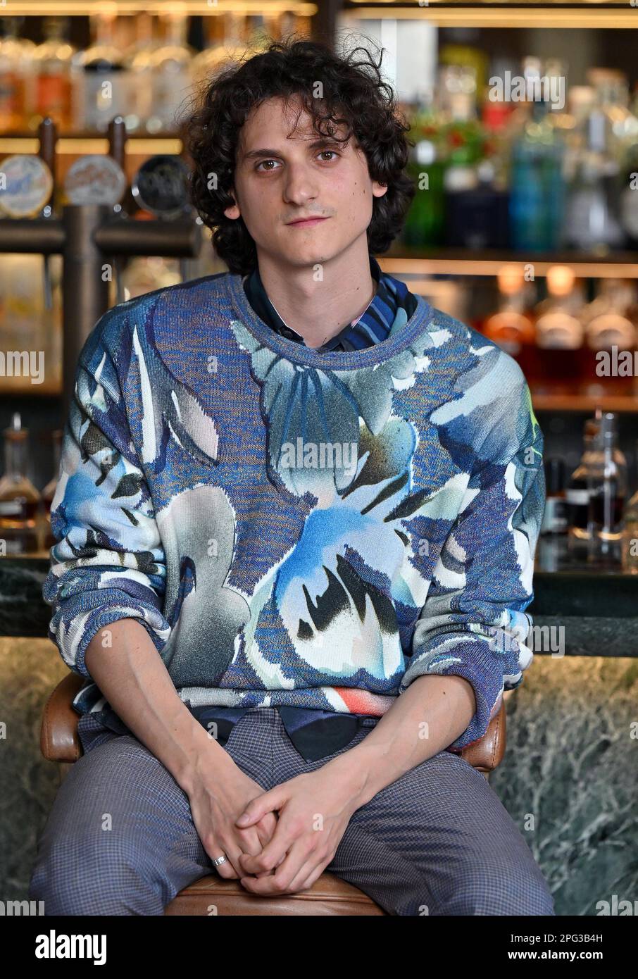 March 20, 2023, ROMA: Italian actor Antonio Banno' poses during the ...