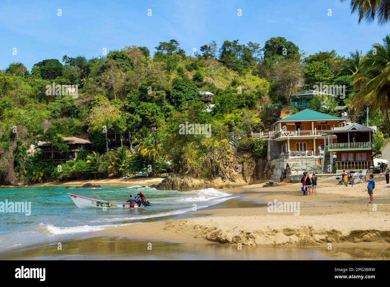 Castara, Tobago, Republic of Trinidad and Tobago, Southern Caribbean ...