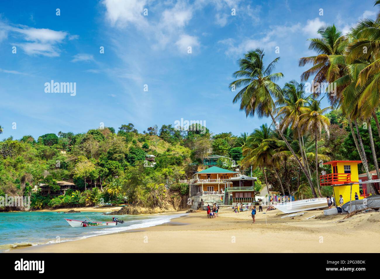 Castara, Tobago, Republic of Trinidad and Tobago, Southern Caribbean ...
