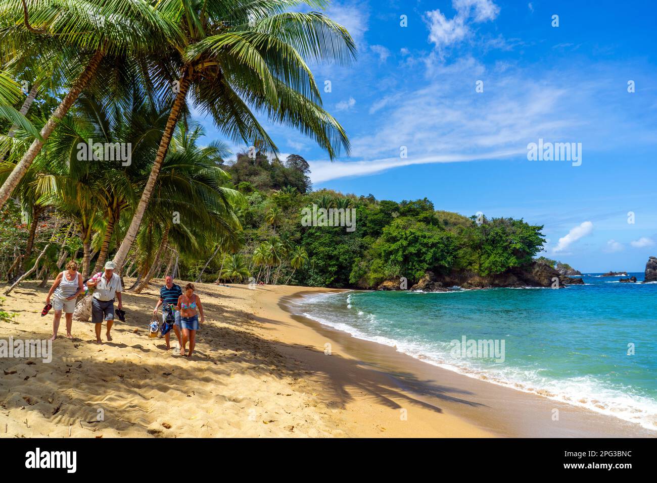 Englishmans Bay, Tobago, Republic of Trinidad and Tobago, Southern ...