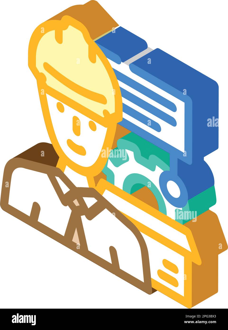 Technical group supervisor Stock Vector Images - Alamy