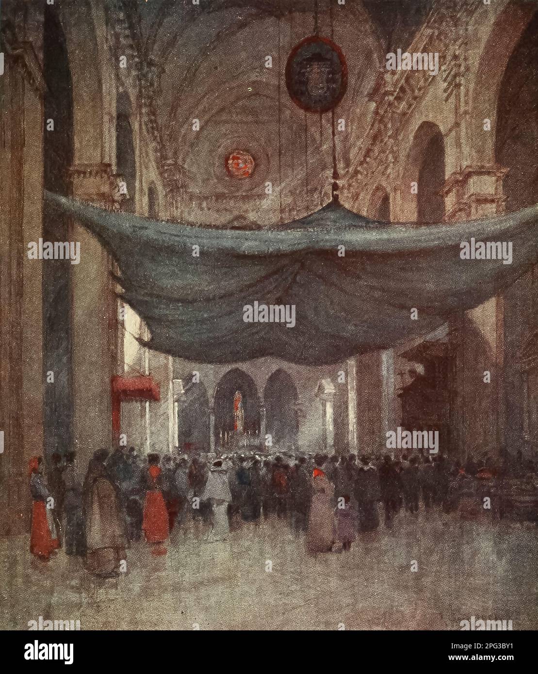 Interior of the Cathedral of Santa Maria del Fiore painted by Colonel ...