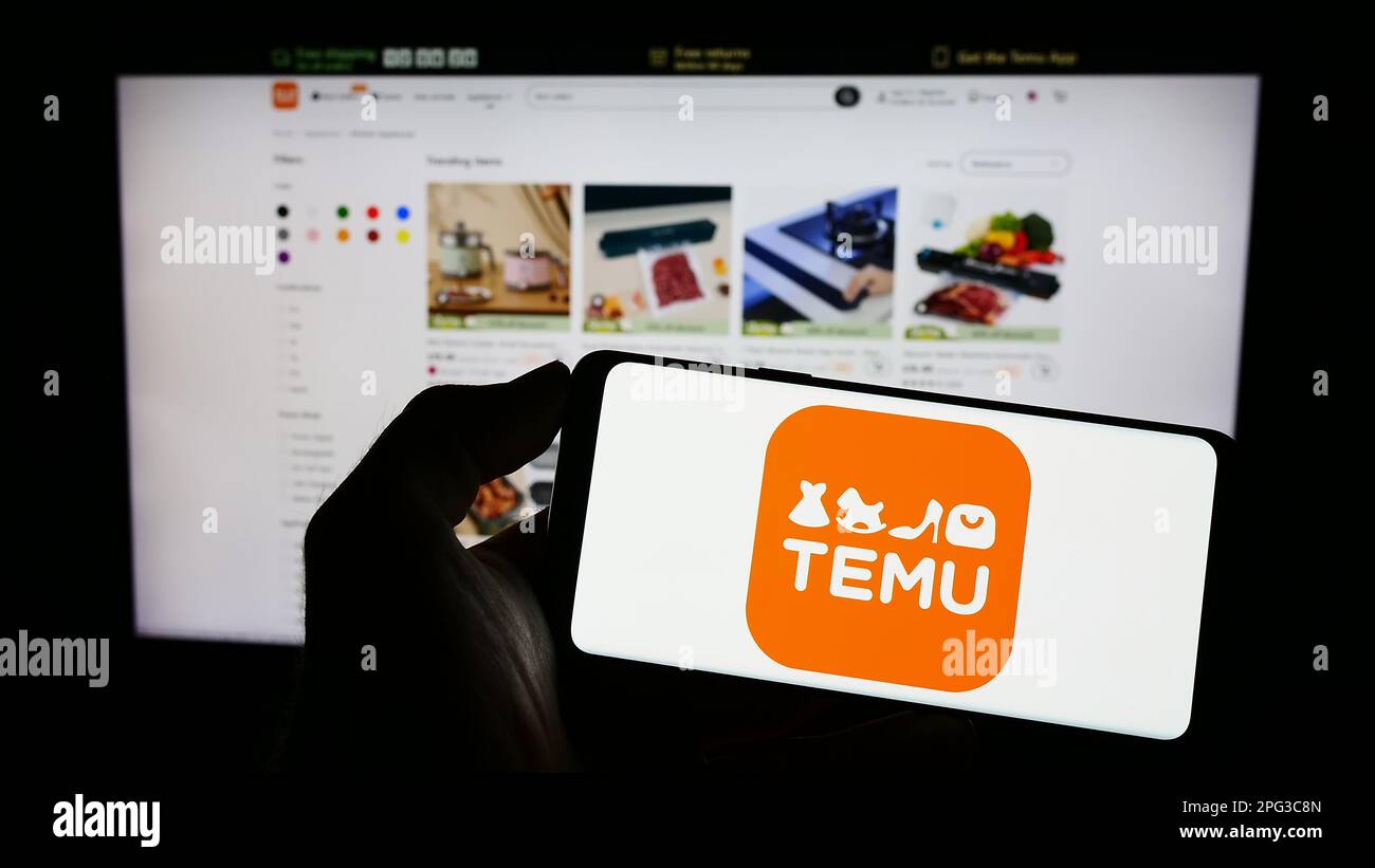 Temu logo hi-res stock photography and images - Alamy