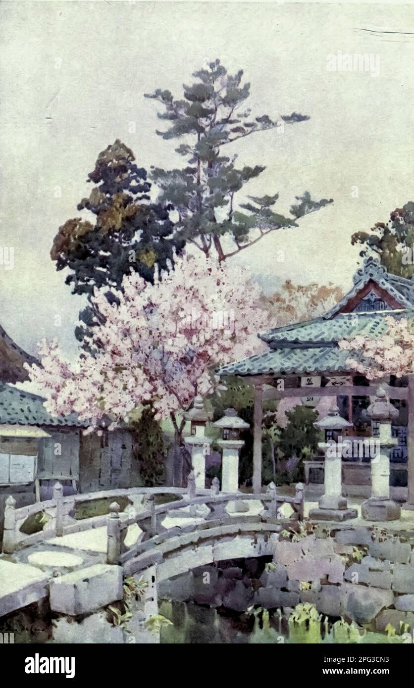 A Shrine at Kyomidzu painted by Ella Du Cane from the book ' The ...