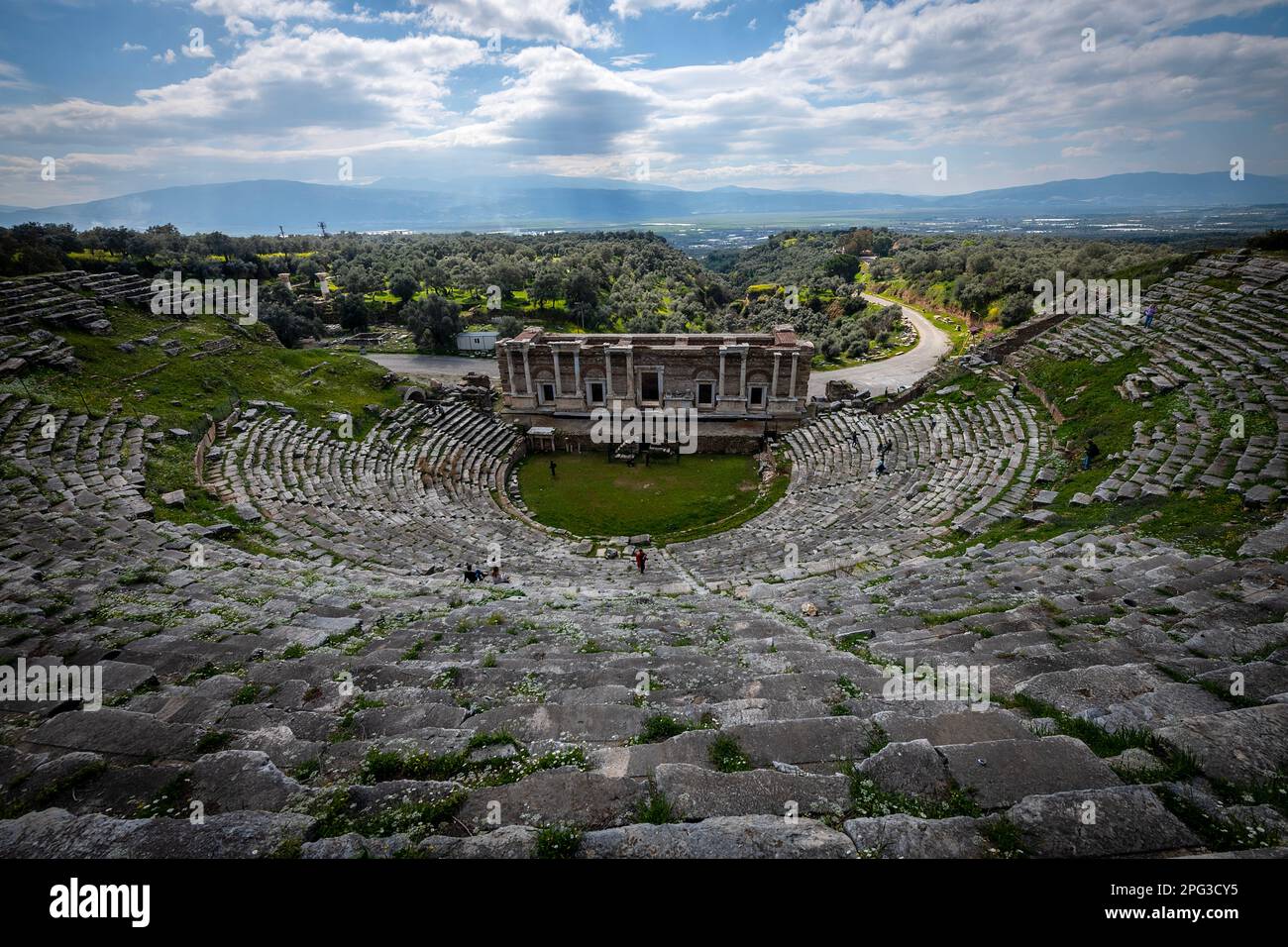 Nysa Ancient City history BC. It is based on the 3rd century. It was ...