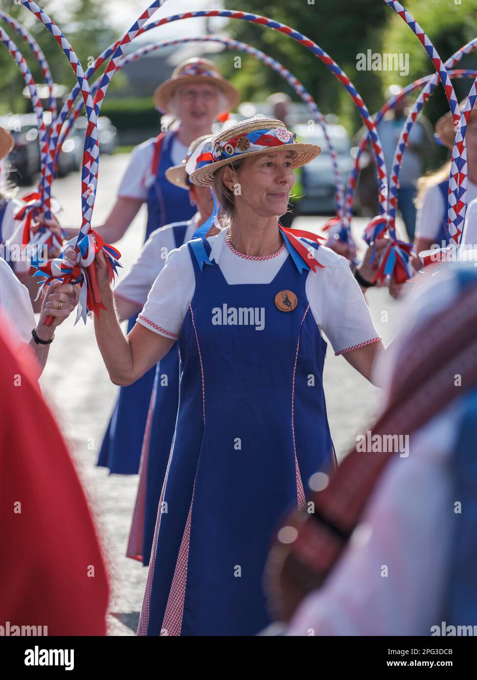 The Whalton Baal, a traditional midsummer festival, Northumberland ...