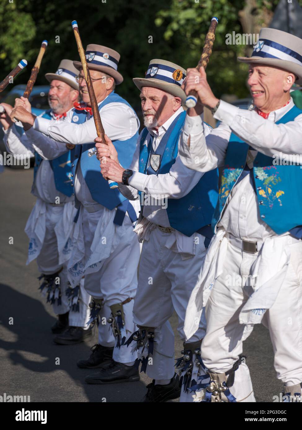 The Whalton Baal, a traditional midsummer festival, Northumberland ...
