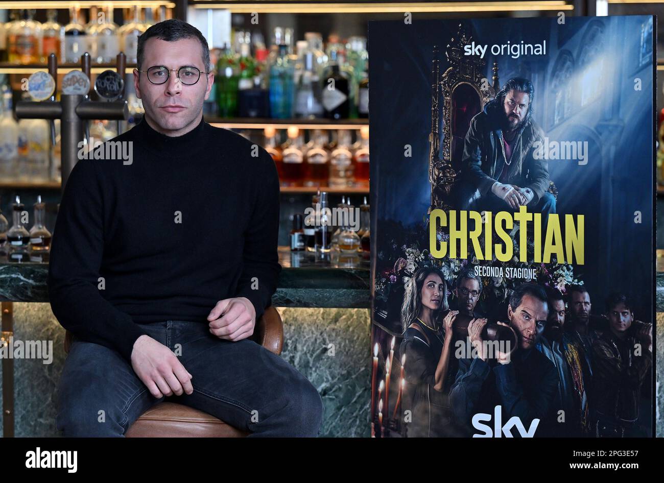 March 20, 2023, ROMA: Italian actor Gabriel Montesi poses during the ...