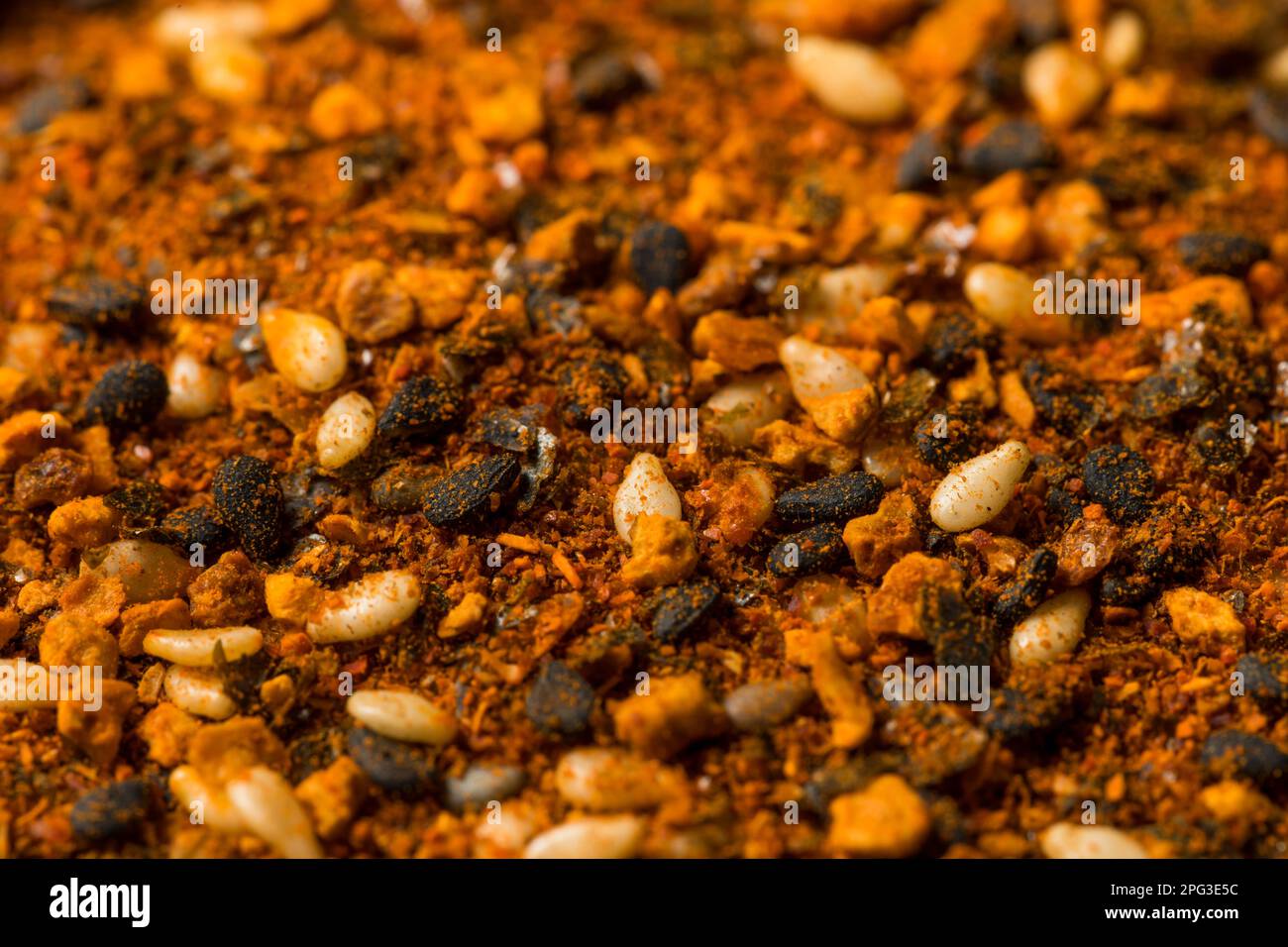 Spicy Togarashi Shichimi Japanese 7 Spice in a Bowl Stock Photo - Alamy