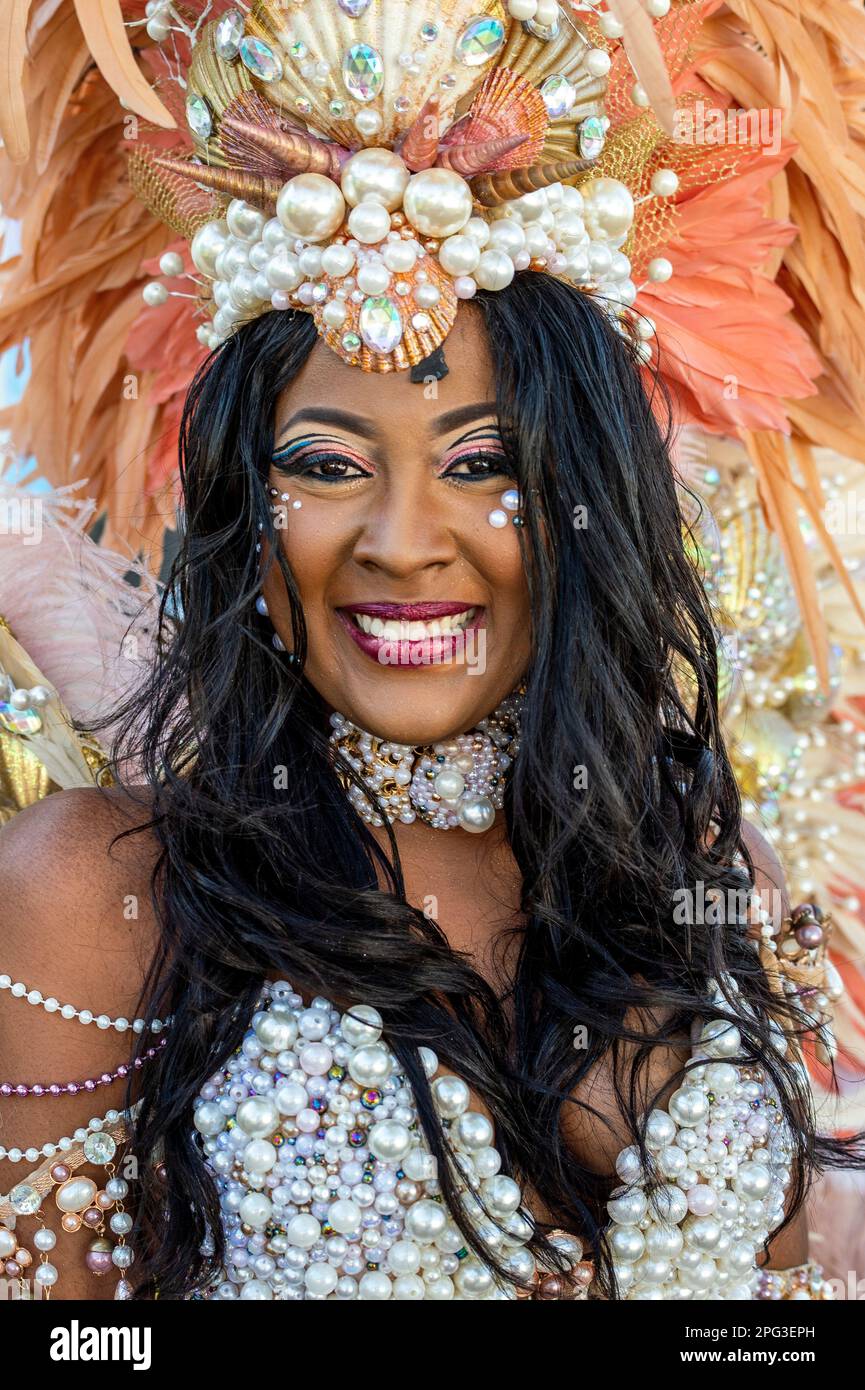 Carnival in Port of Spain, Trinidad, Republic of Trinidad and Tobago ...