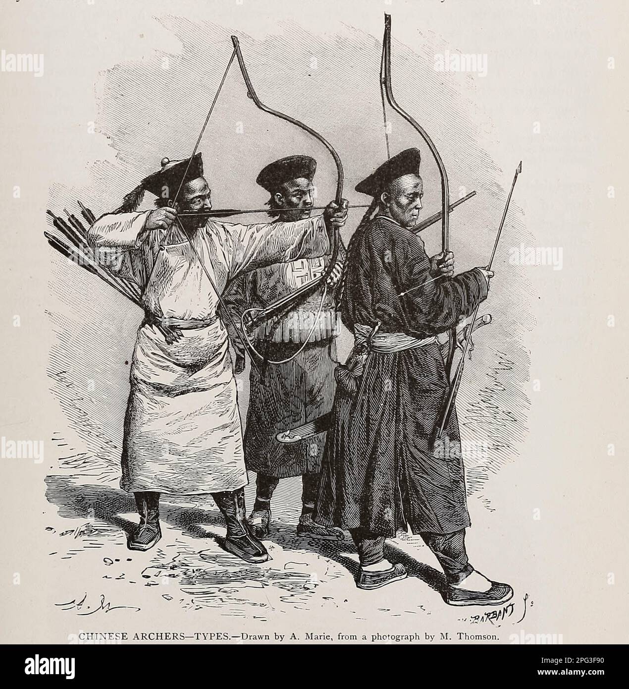 Chinese Bow And Arrow