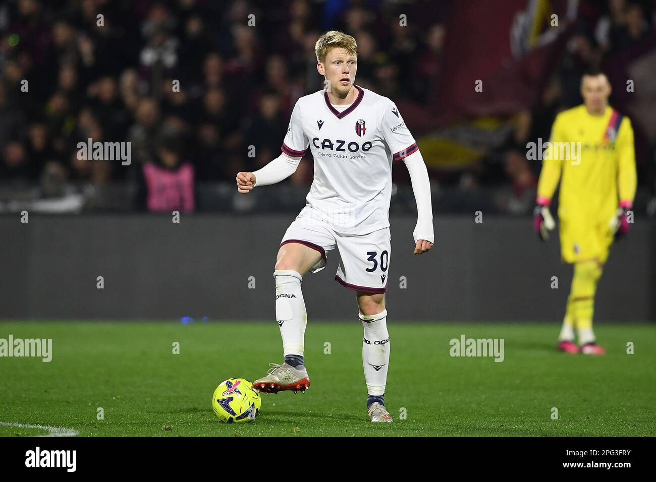 Jerdy Schouten of Bologna FC during the Serie A match between US ...
