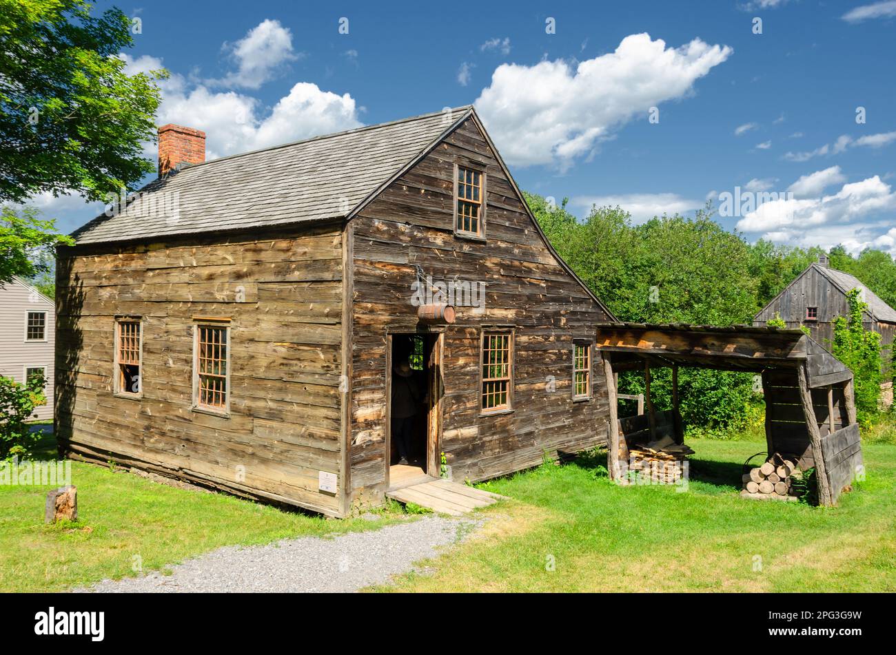 Cooper Shop. Genesee Country Village & Museum. Mumford, New York Stock ...