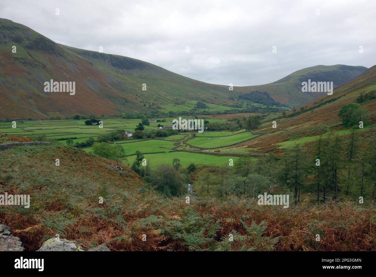 Wasdale head hiker hi-res stock photography and images - Alamy