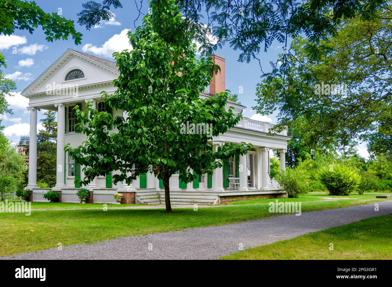Livingnston-Backus House. Genesee Country Village & Museum. Mumford ...