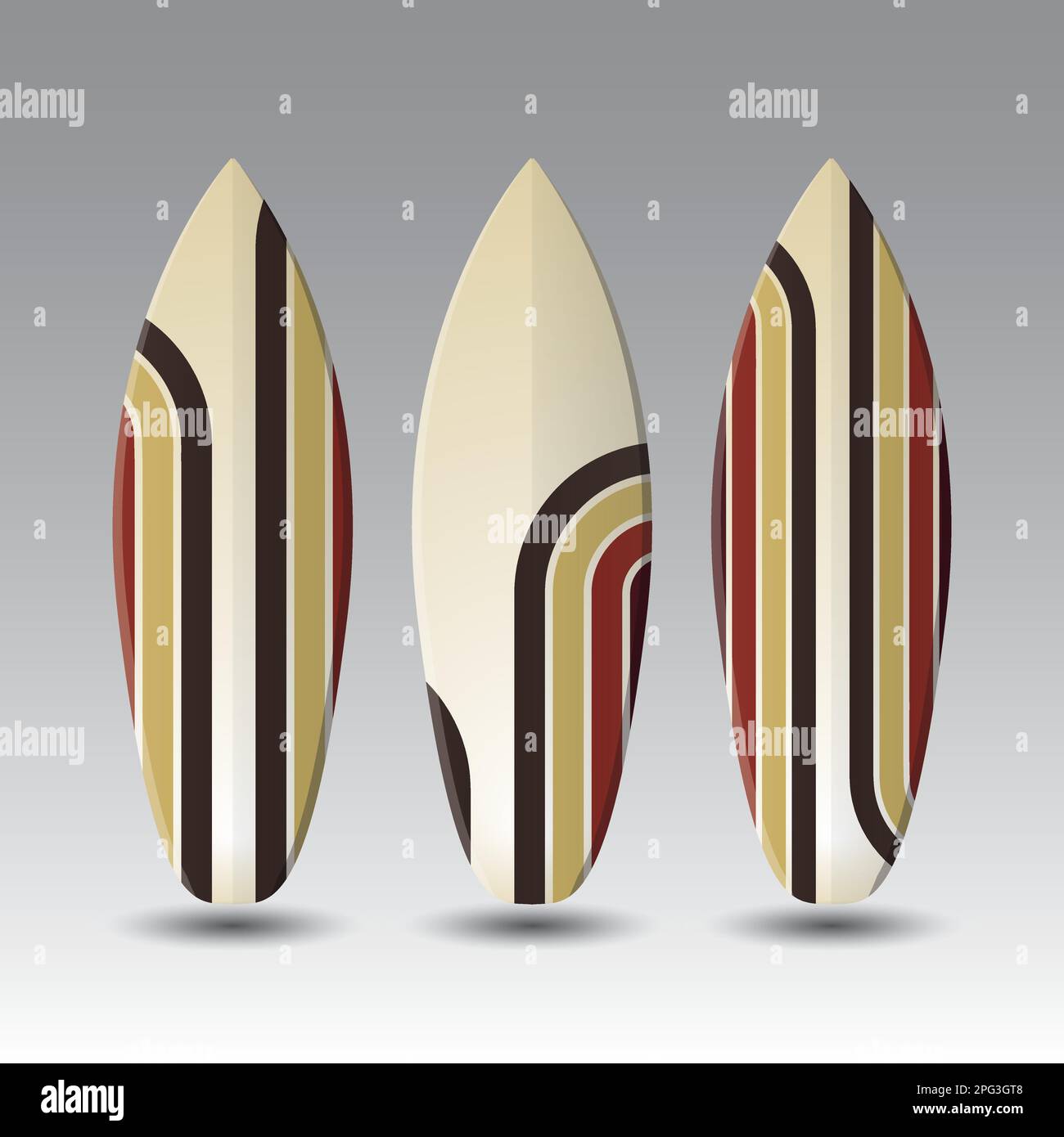 Swell surfboards Stock Vector Images - Alamy