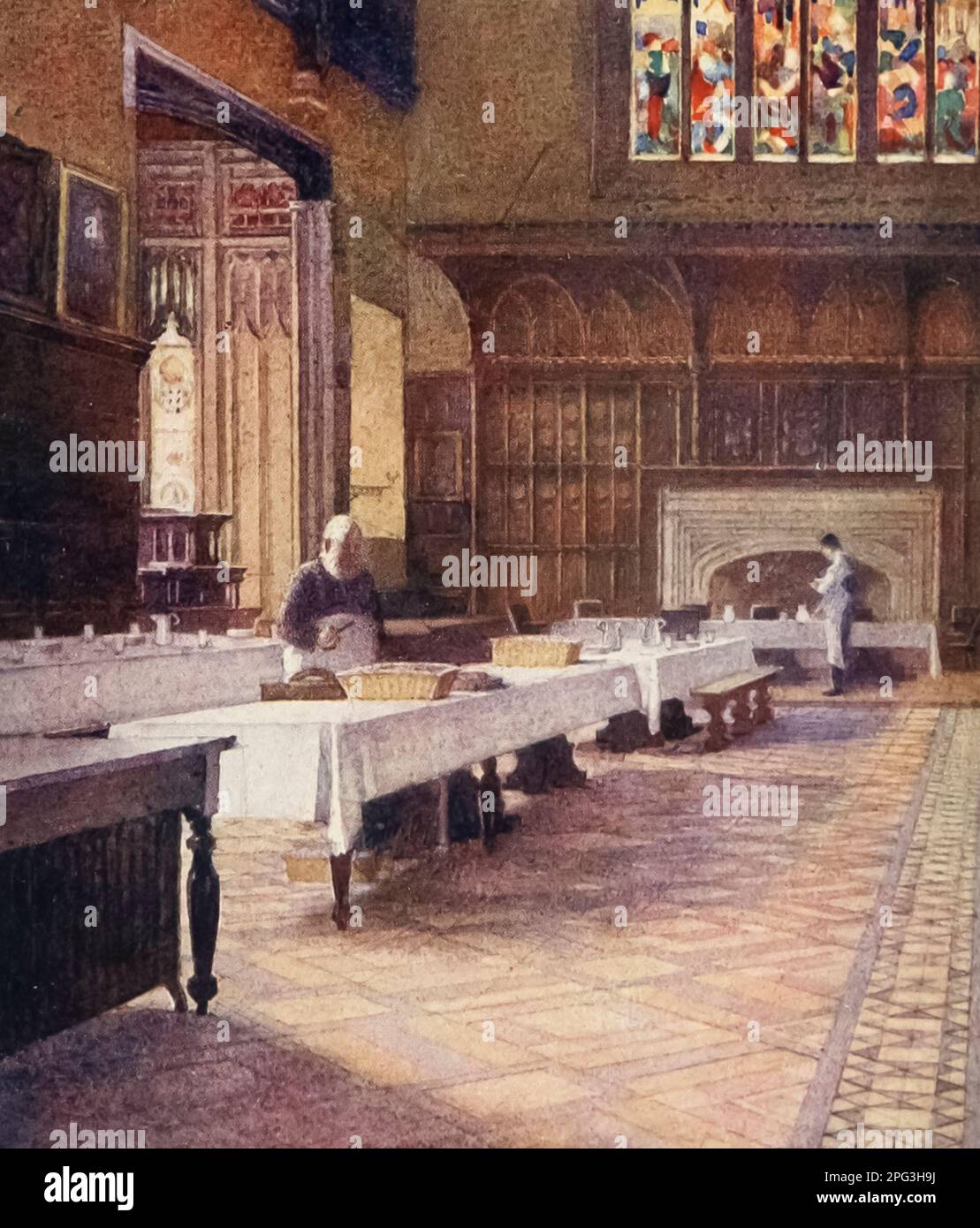 Old fashioned school dining hall hi-res stock photography and images ...