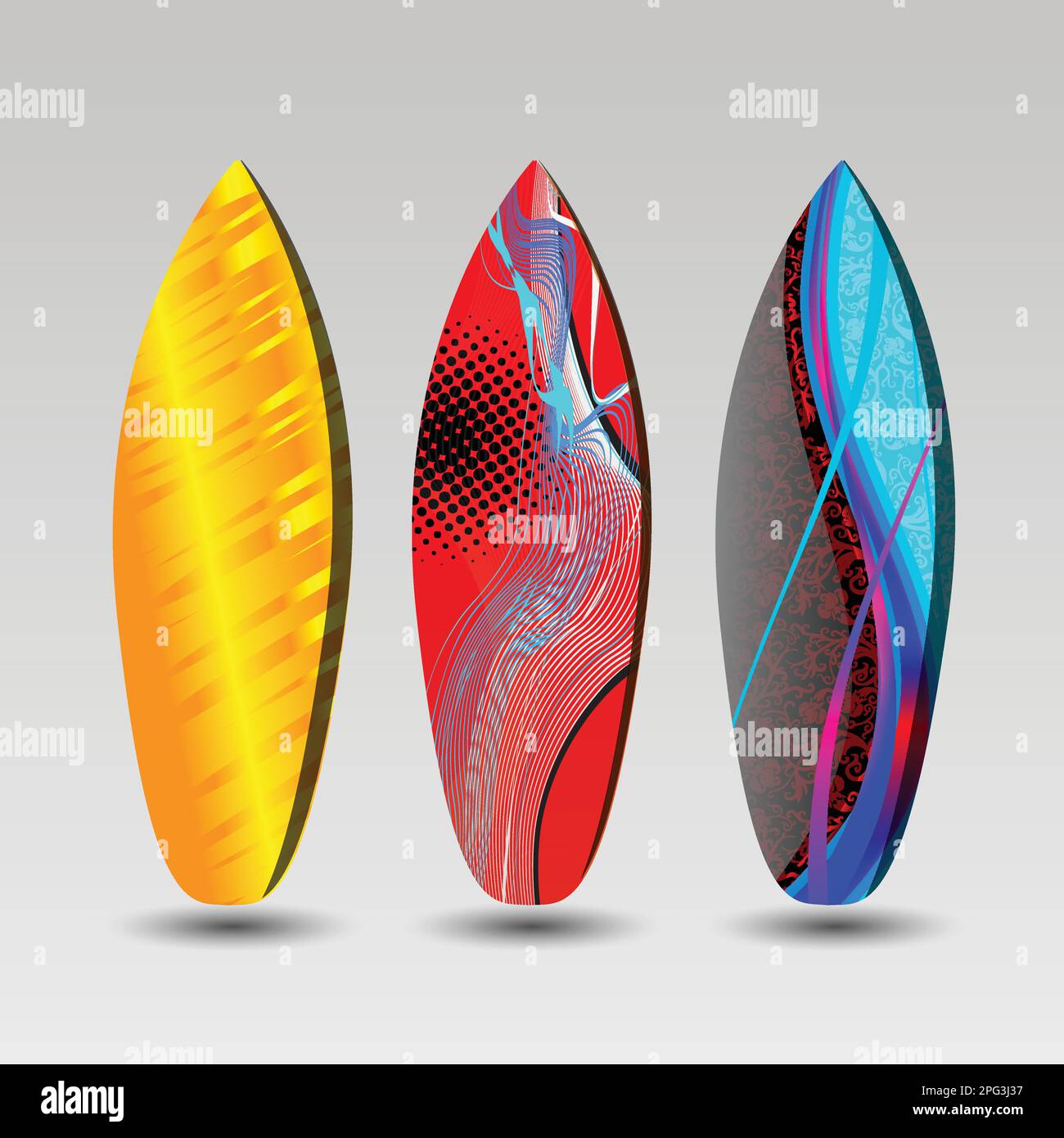 Aerial surf Stock Vector Images - Alamy