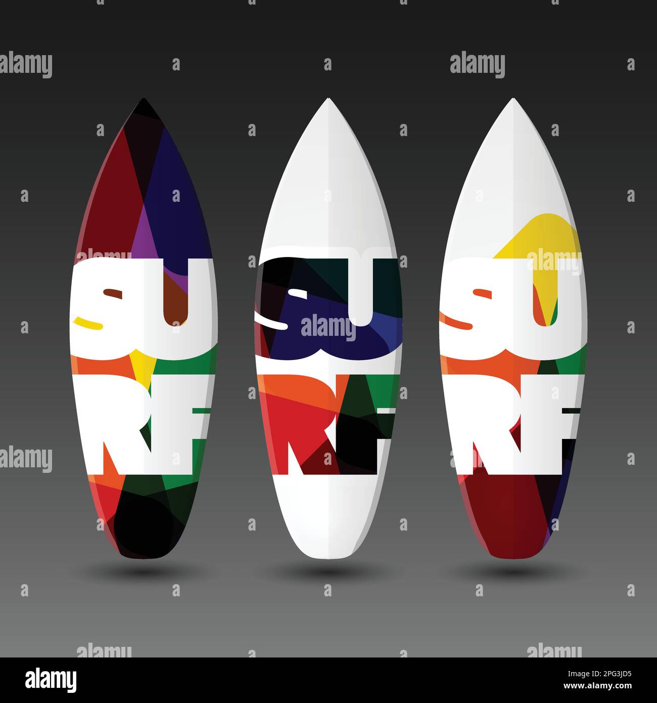 Surf templates hi-res stock photography and images - Alamy