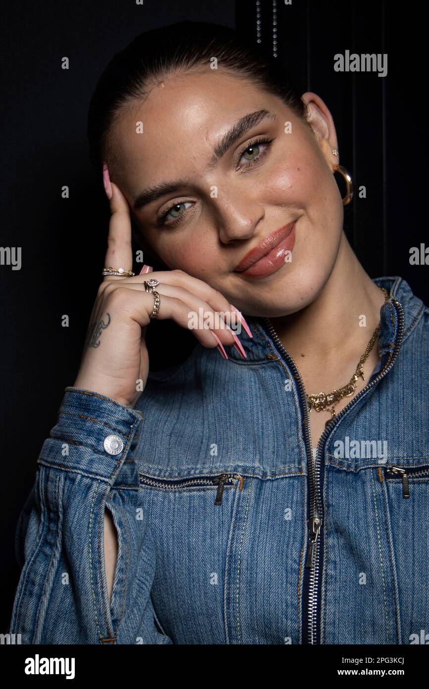 Mae Muller, representing the United Kingdom in the Eurovision Song ...