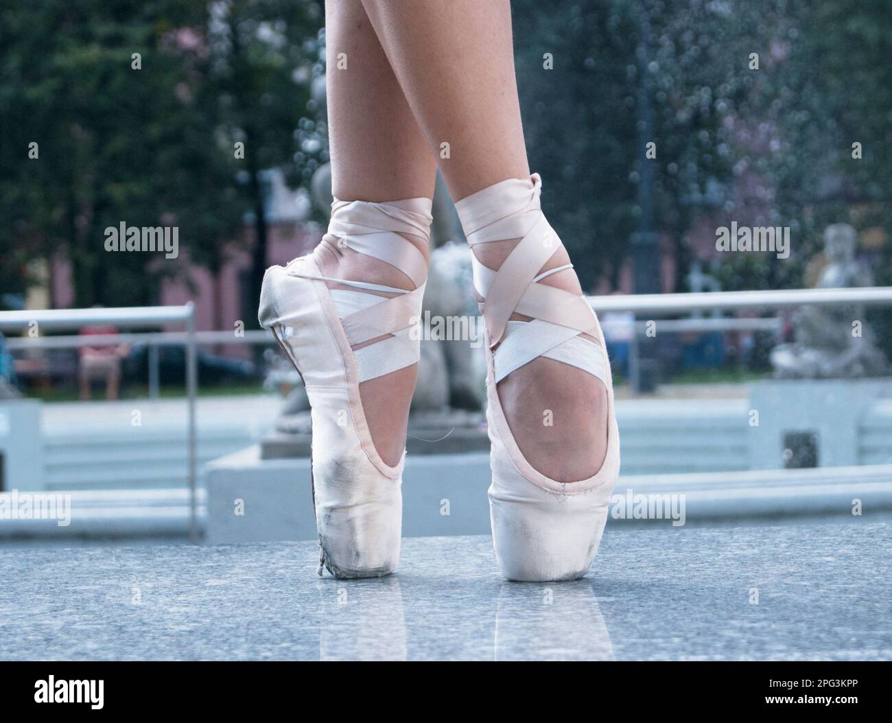A ballet dancer close up Stock Photo - Alamy