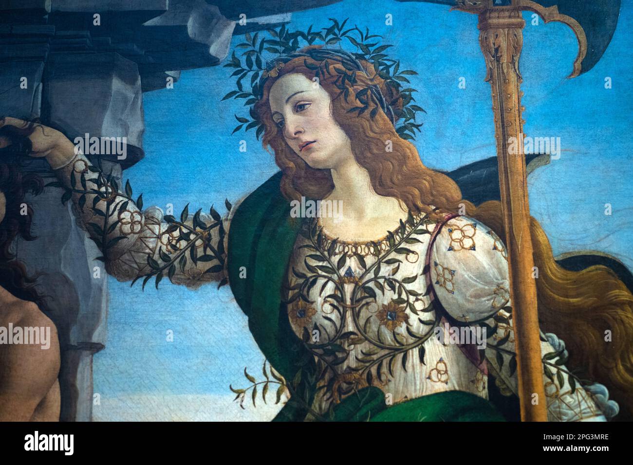 Works by Sandro Botticelli in the Uffizi in Florence Stock Photo - Alamy